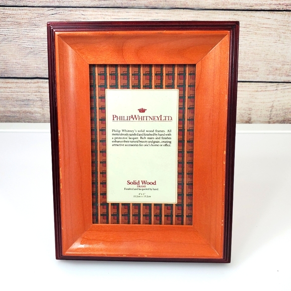 Accents | Philip Whitney Wooden Frame | Poshmark